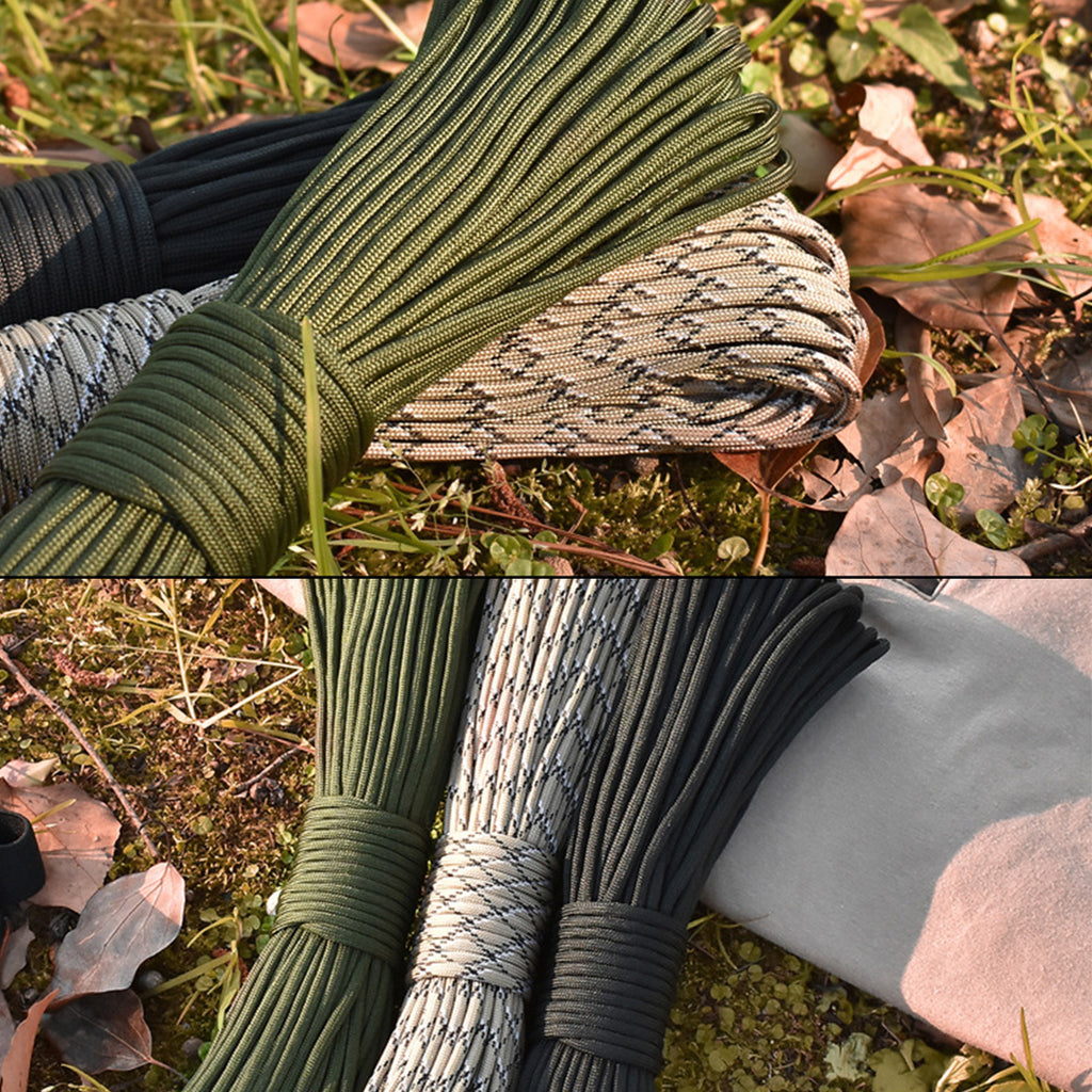 HERCULES 550 Paracord Survival Rope Army Green Type III Parachute Cord ...