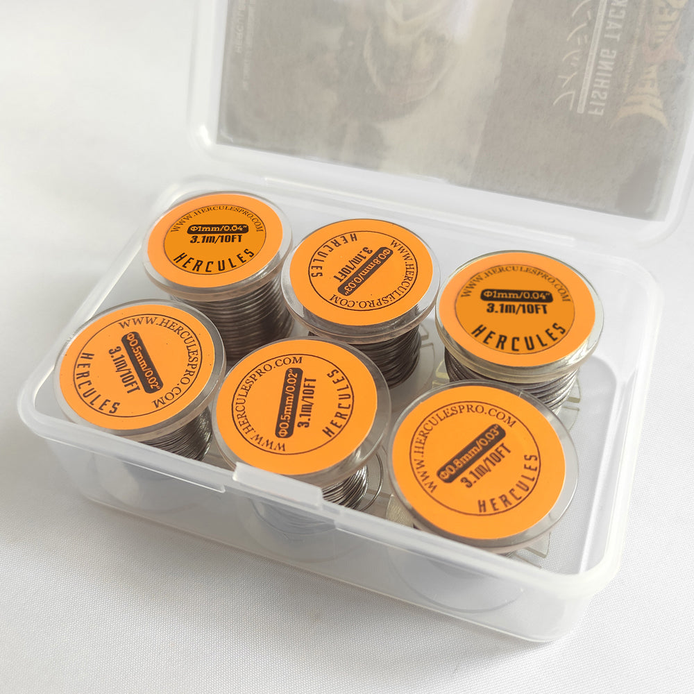 HERCULES Fly Tying Lead Wire, Nymph Body Weight Thread Streamer Weight ...